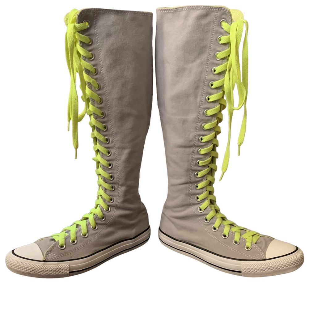 Knee High Converse Shoes - Gem
